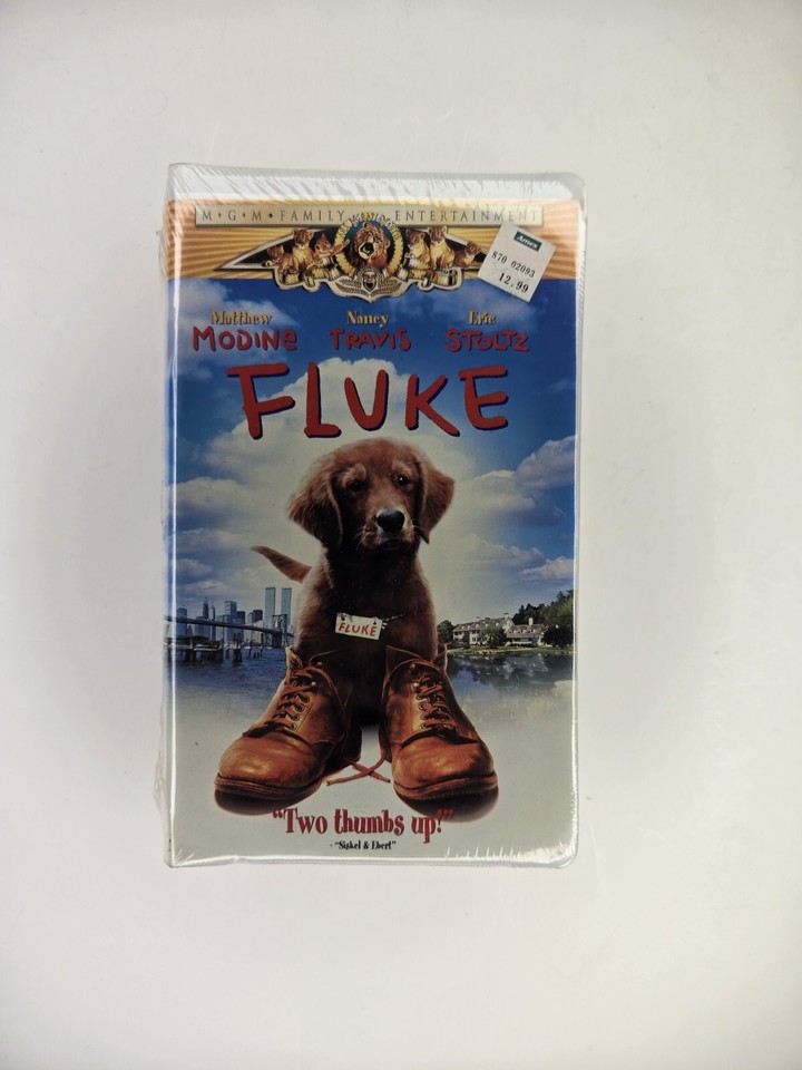 Fluke - Kids Movie VHS 1996 Clamshell Matthew Modine Factory Sealed ...