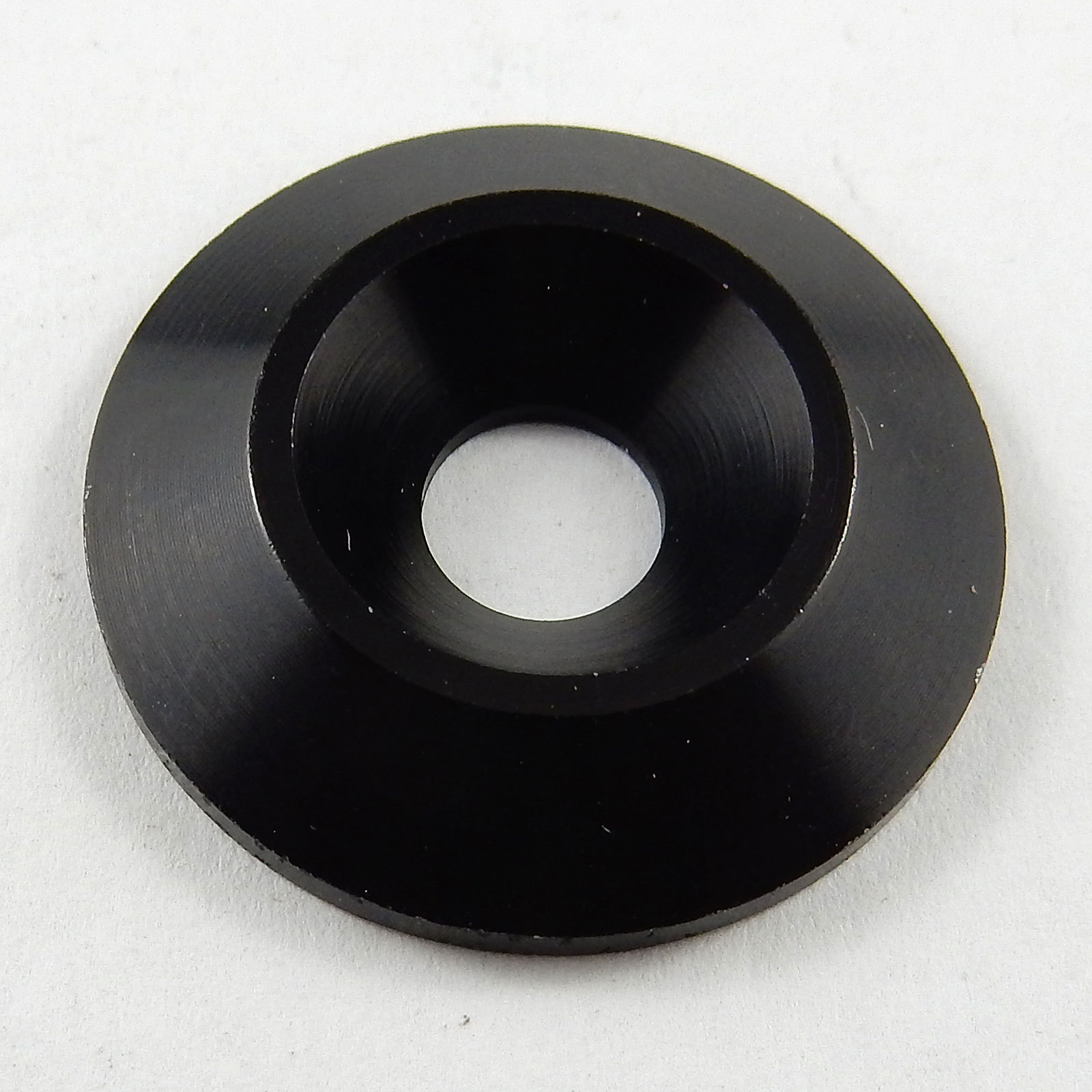 1" BLACK ALUM COUNTERSUNK BODY WASHERS / PANEL FASTENERS - 10 PK ...