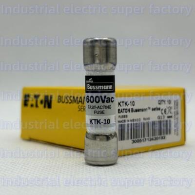 1PC NEW KTK-10 BUSSMANN KTK 10A 600V Fuses Fast Acting Fuse | eBay
