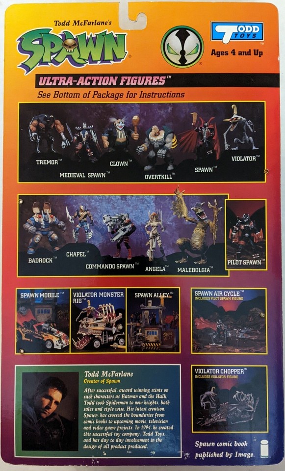 McFarland Toys Angela Ultra Action Figure Party Angela Variant Spawn ...