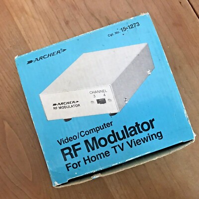 Archer RF Modulator Video/Computer for Home TV Viewing Radio Shack | eBay