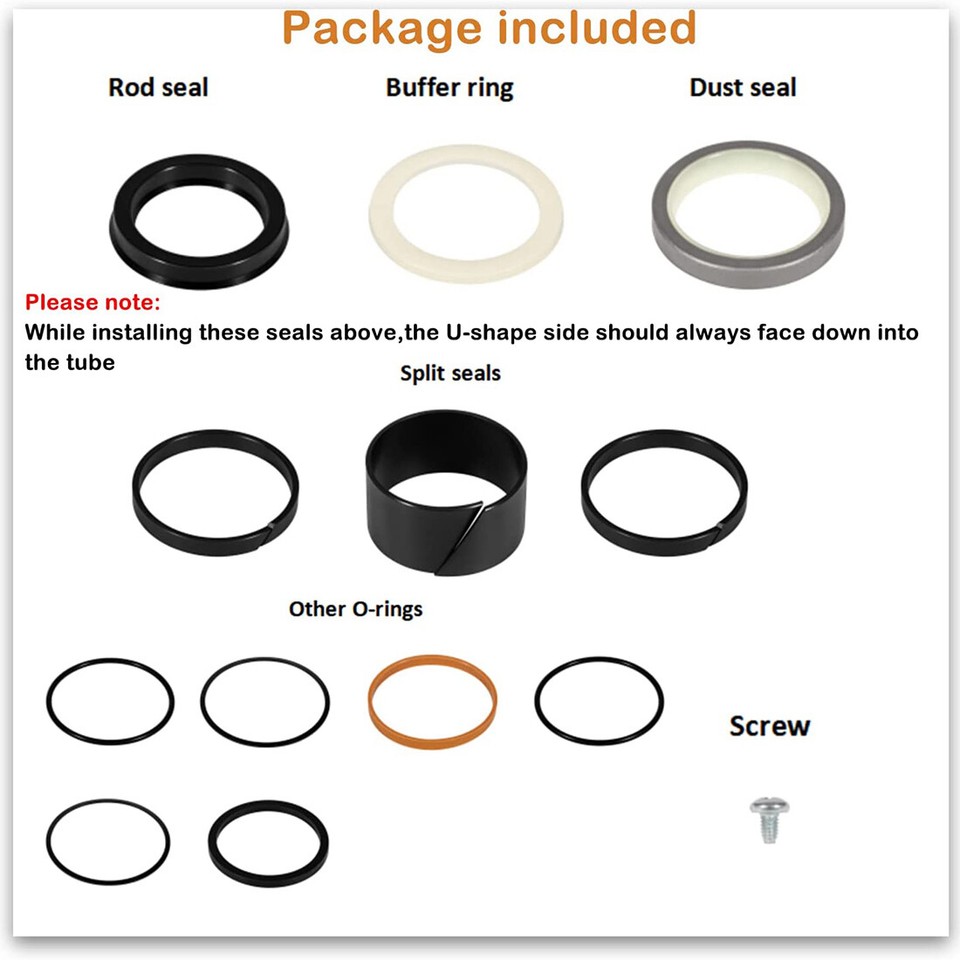 1543262C1 Hydraulic Loader Lift Cylinder Seal Kit Fits Case 580C 580 ...