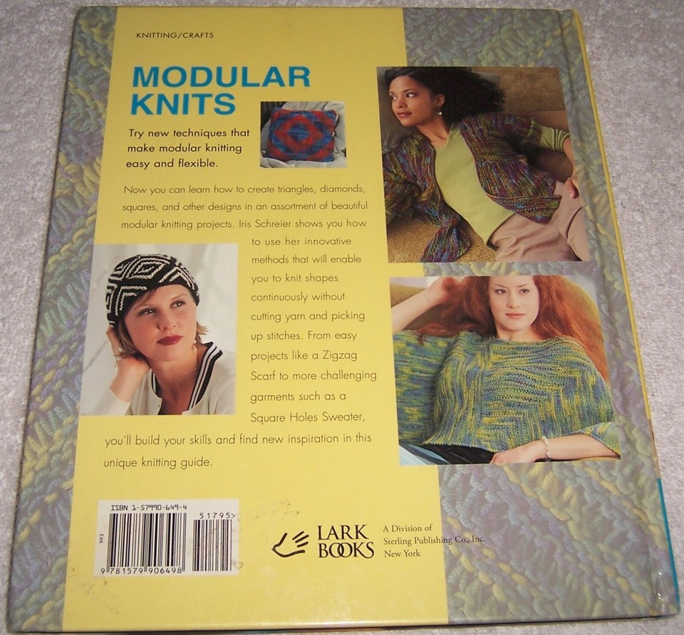 Modular Knits: New Techniques for Today's Knitters by Iris Schreier hc ...