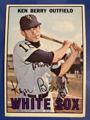 1967 Topps Baseball #67 Ken Berry Chicago White Sox | eBay