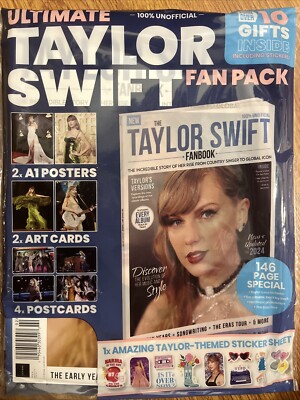 ULTIMATE 2024 TAYLOR SWIFT Fan Pack Postcards Art Cards Posters ...