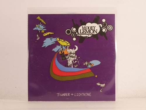 MODEY LEMON THUNDER + LIGHTNING (F35) 5 Track Promo CD Single with ...