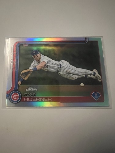 2025 Topps Chrome Nico Hoerner Refractor Card #107 | eBay