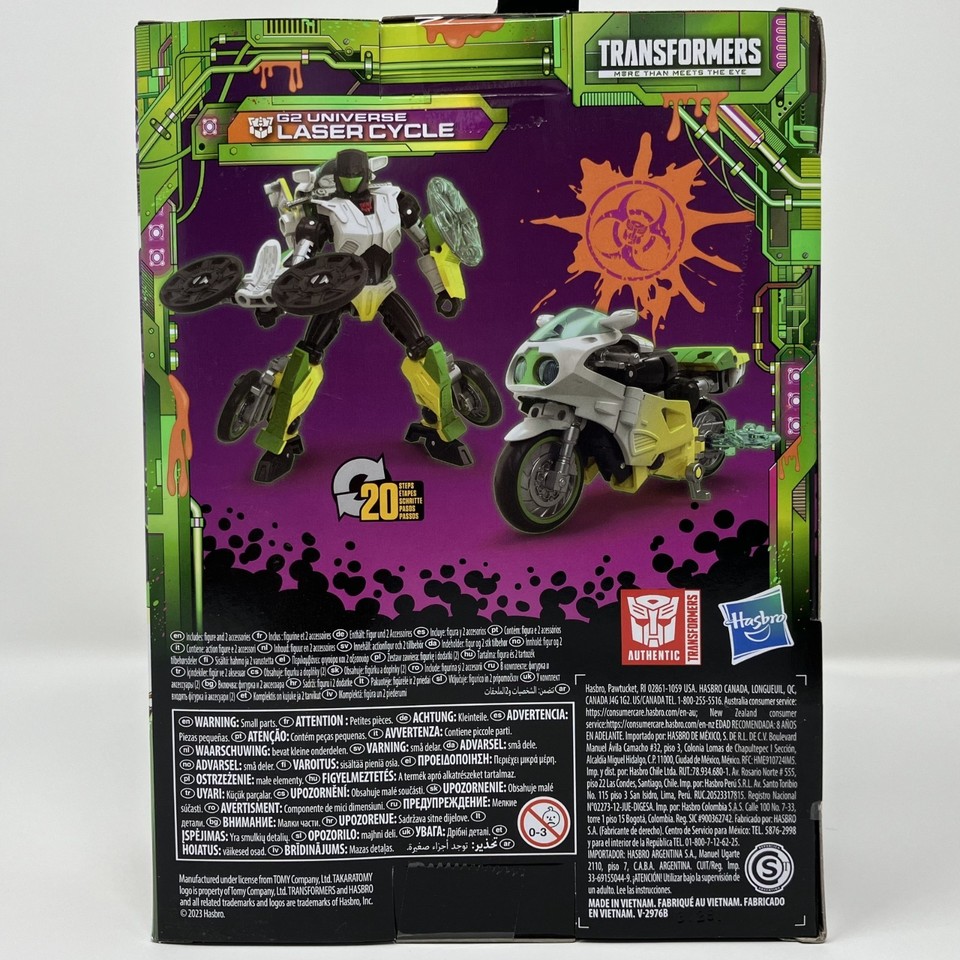 Transformers Legacy Evolution G2 Laser Cycle MISB Hasbro Deluxe Brand ...
