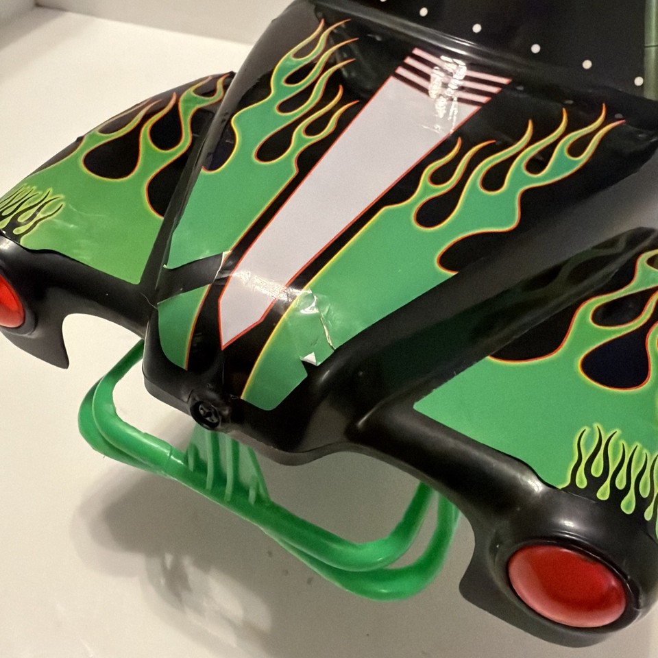 Grave Digger Body Working Head Lights RC Monster Jam Spinmaster | eBay