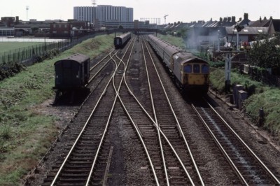PHOTO DEPARTING POOLE RAILWAY STATION 1979 | eBay UK