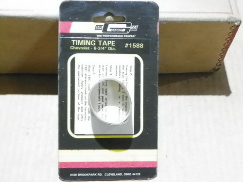 Mr Gasket #1588 Timing Tape Chevrolet 283-400 6-3/4" Diameter | eBay