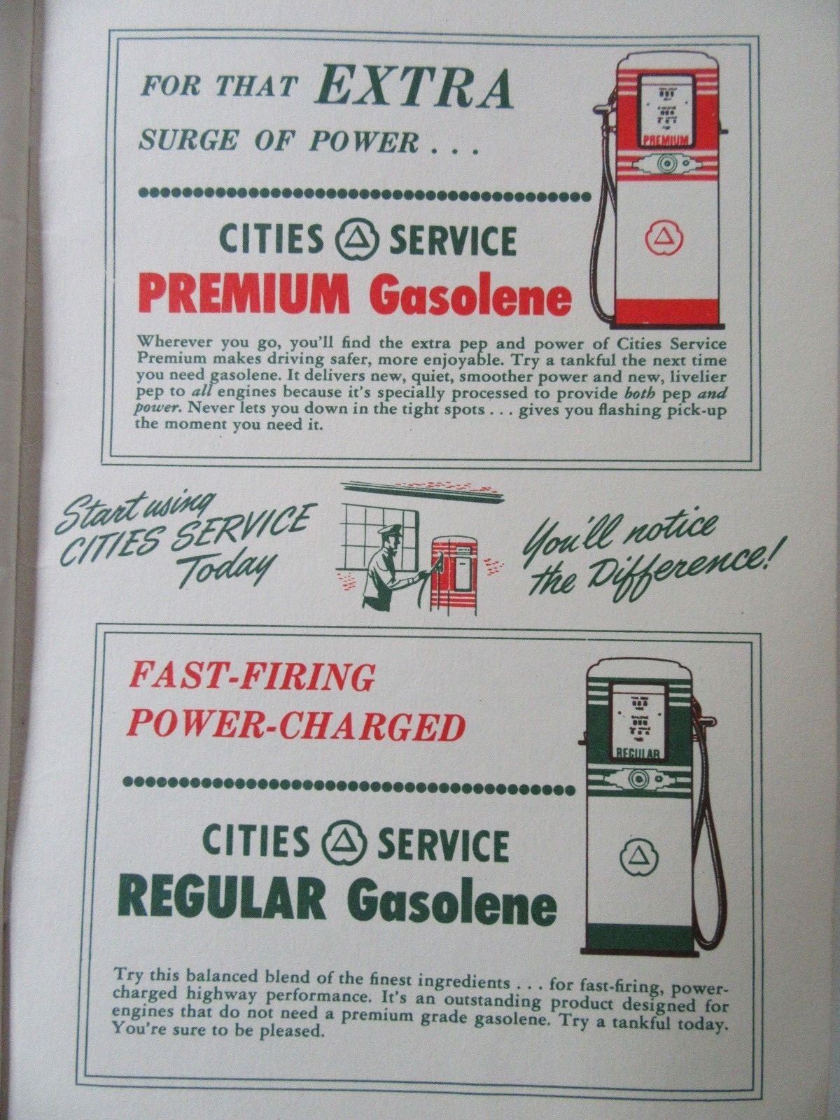 Cities Service 1952 Farm Book Koolmotor Oil Arkansas Promo Ad Tractor ...