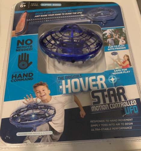 The Original Hover Star Motion Controlled UFO Toy Blue NIB | eBay