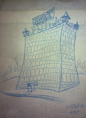 Beetlejuice 1989 Production Chris LaBonte Hand Drawn Key Background ...