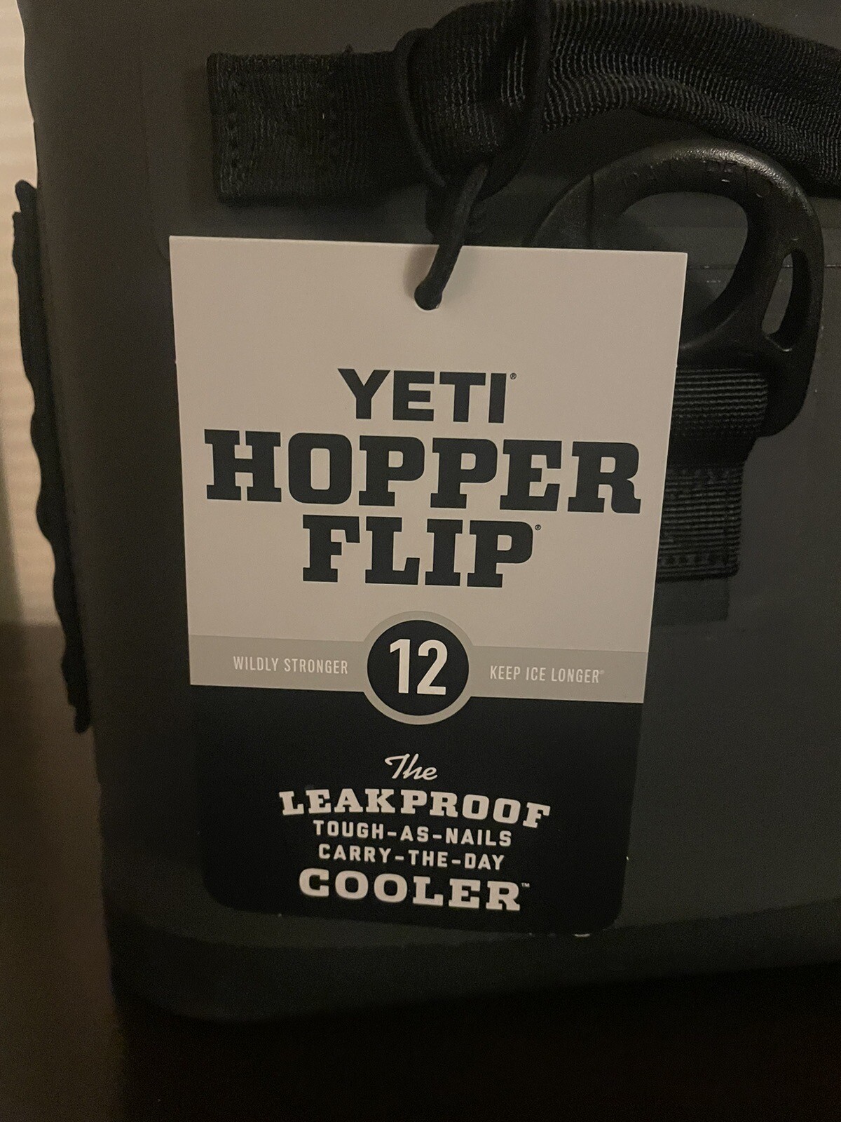 Yeti HOPPER FLIP 12 Soft Sided Zip Up Portable Cooler Black for sale ...