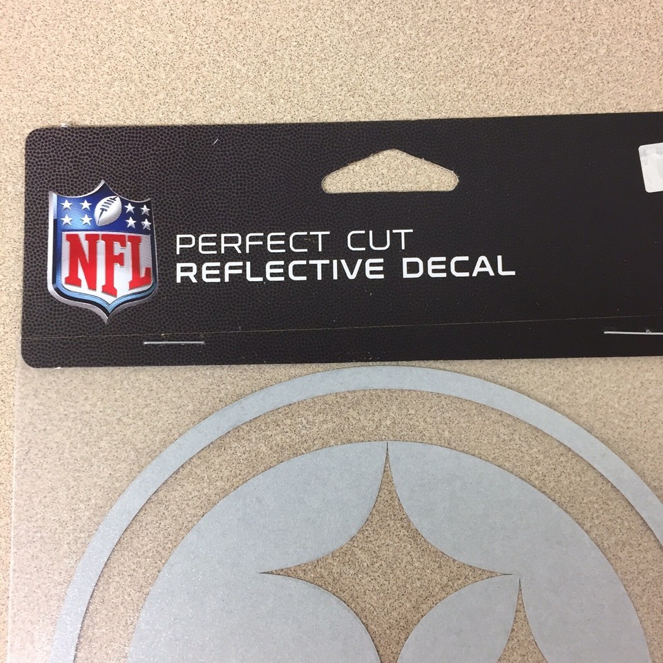 Pittsburgh Steelers Antique Nickel Auto Emblem NFL Car Decal Football ...