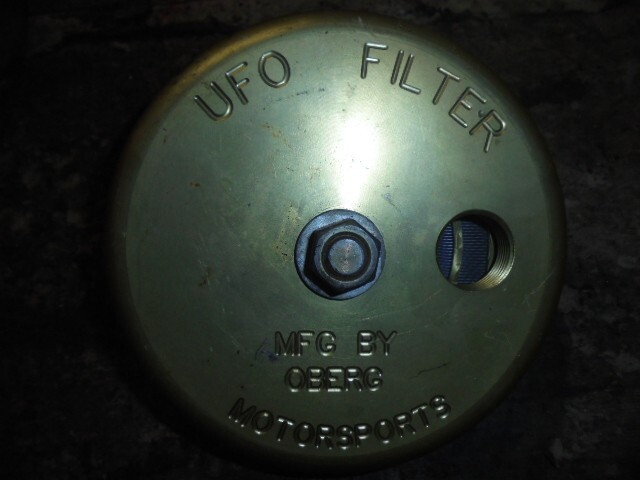 OIL Filter UFO Holley 6" IMCA UMP LMS WISSOTA NHRA IHRA ARCA K&N NASCAR ...