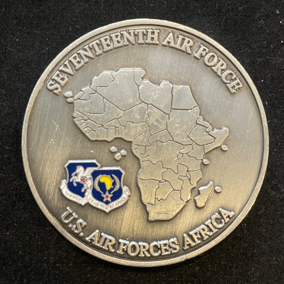617th Air & Space Operations Center USAF Africa Challenge Coin | eBay
