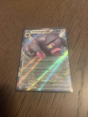 Pokémon TCG Oinkalogne ex Scarlet & Violet Base Set 158/198 Holo Double ...