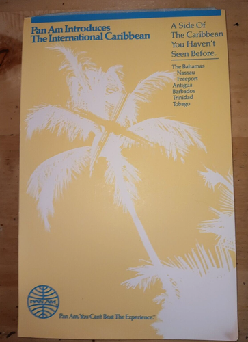 Rare Vtg Stationary PanAm Defunct Airline Collectible Unused | eBay