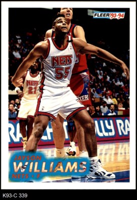 1993 Fleer #339 Jayson Williams Nets St. John's 8 - NM/MT | eBay