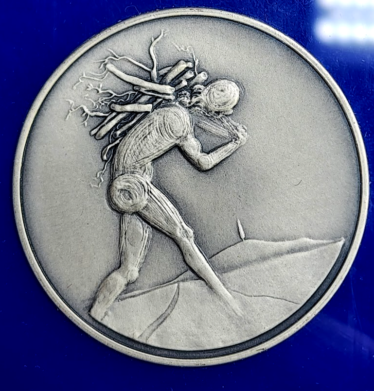 Salvador Dali 12 Tribes of Israel 1973 .999 Silver Medallion 12 Coin ...