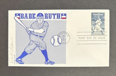 1983 US FDC #2046 Babe Ruth 20c Frank Adams Cachet | eBay