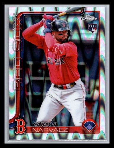 Carlos Narváez Rookie Boston Red Sox #194 Topps 2025 Topps Chrome ...