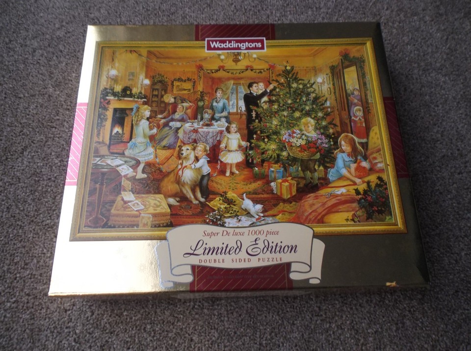 Waddingtons Christmas Jigsaws "Twelve Days of Christmas" & "Nearly ...