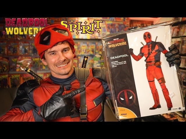Spirit Halloween - Adult - Deadpool - Costume - Deadpool & Wolverine ...