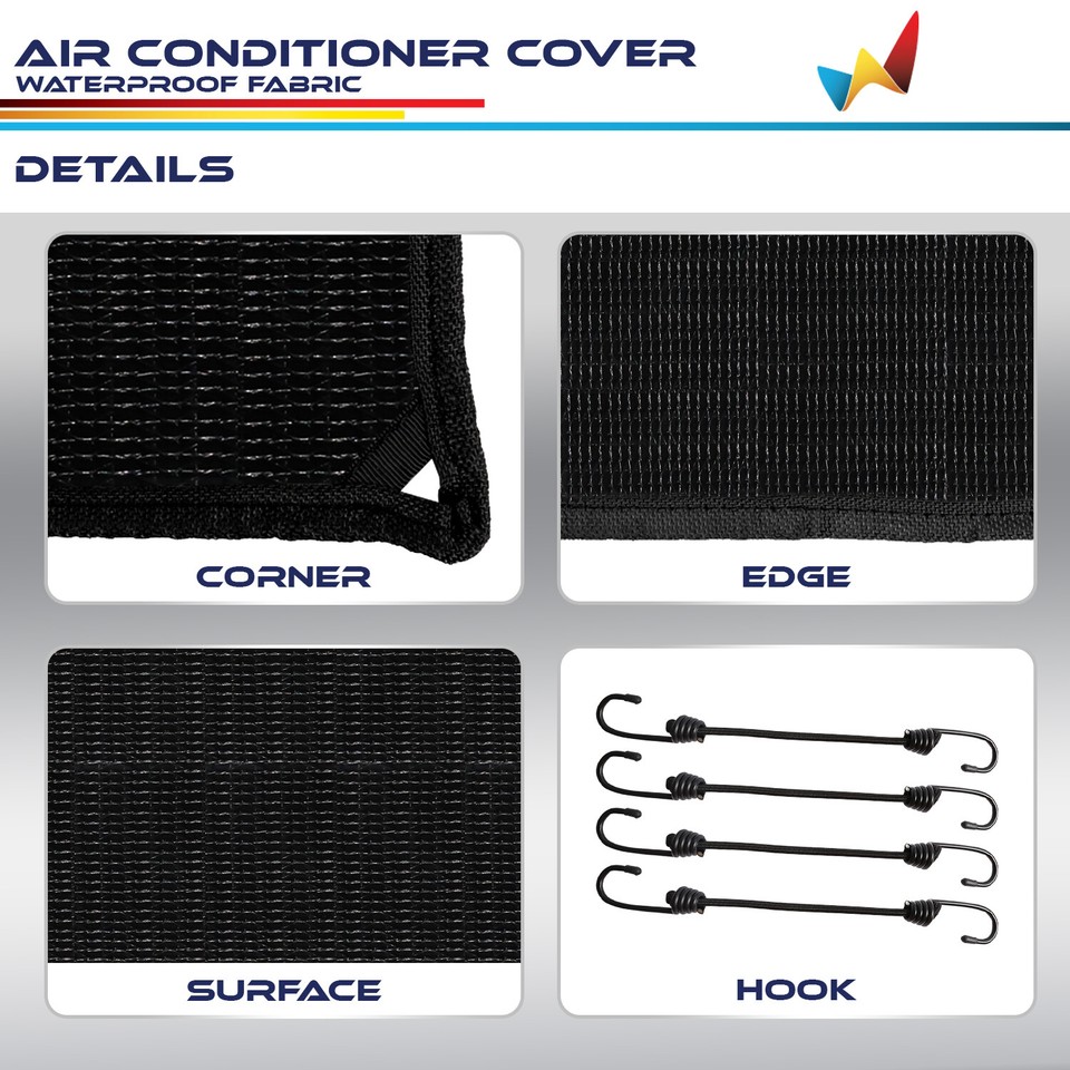 Air Conditioner Cover AC Unit Mesh Cover Outside AC Compressor ...