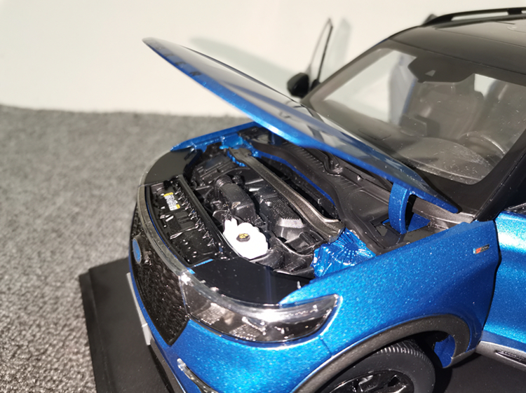 Original Factory 1/18 Scale Changan Ford EXPLORER SUV 2020 Blue Alloy ...