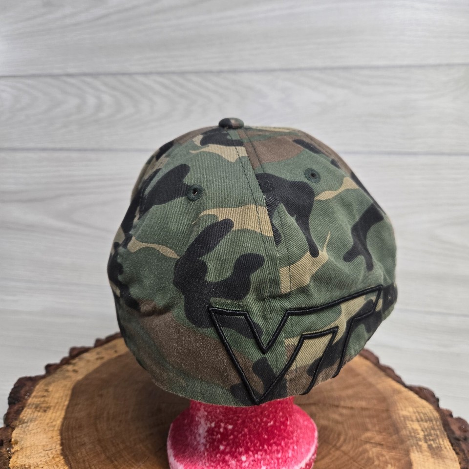 Virginia Tech VT Hokies VA Hokie Camo Adult Adjustable Hat Cap | eBay
