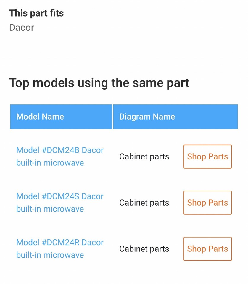 DACOR METAL RACK (lower) #66527 FROM DCM24S MICROWAVE, see pics. | eBay