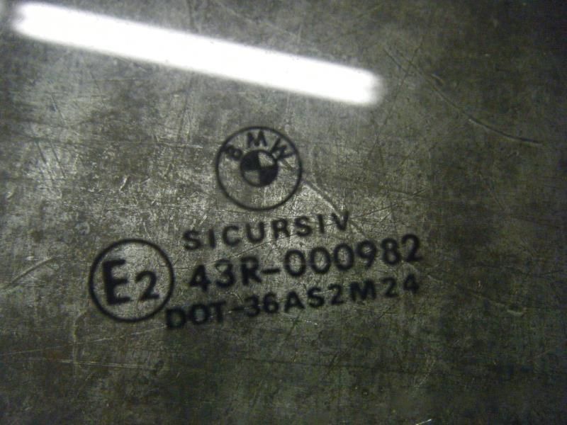 2000 bmw 528i door glass window passengers front | eBay