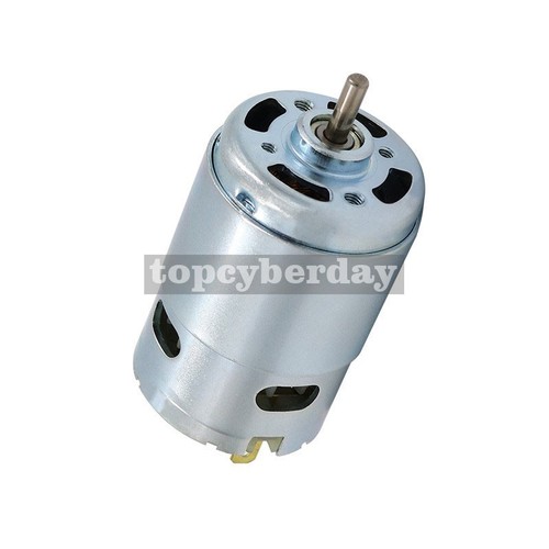 DC12-24V 895 DC Motor 8.5kg/cm Large Torque Motor High Power Dual Ball ...