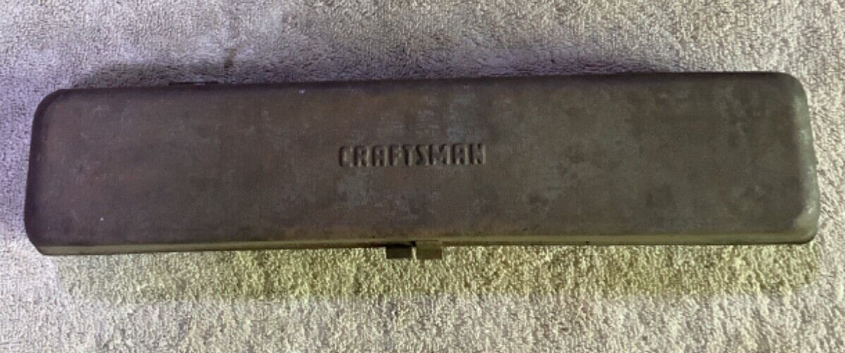 Vintage Craftsman socket box and sockets | eBay