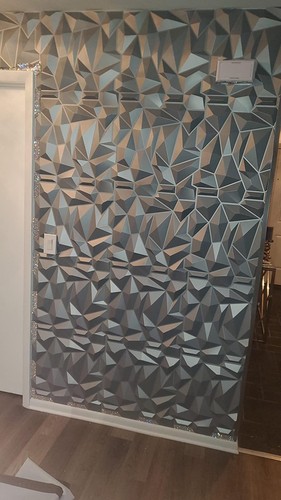 Art3d PVC 3D Diamond Wall Panel Jagged Matching for Residential ...