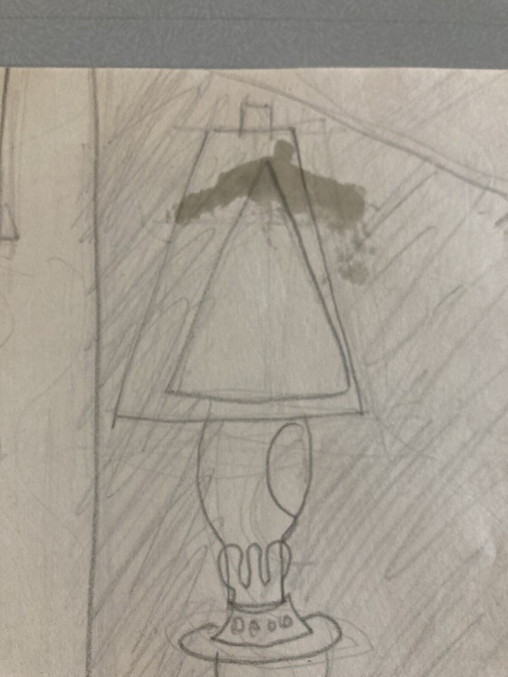 Drawing Art Antique Cubist Still Life At Lamp Elizabeth Ronget Cubism ...