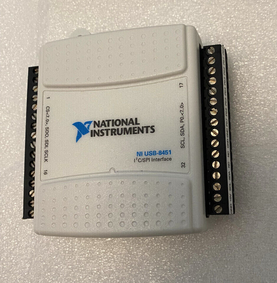 NI USB-8451 Data Acquisition Card DAQ DIO 192317D-02L SPI I2C/SPI NI ...