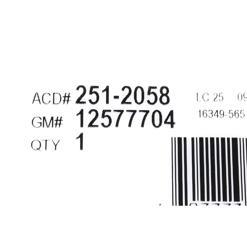 OEM NEW Engine Coolant Radiator Cross Over Gasket 3.5L 3.9L 06-08 Chevy ...