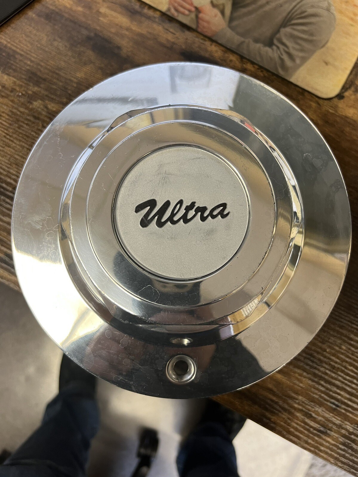 Ultra Motorsports Wheel Center Cap Aluminum 8 1/8" diameter Polished | eBay