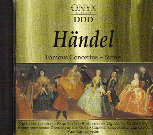 G. F. Handel: Famous Concertos- Suites - Audio CD - Very Good Condition ...