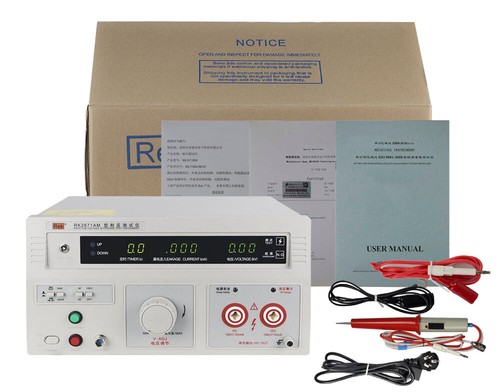 Hi-Pot Tester 220V 10KV AC/DC Withstand Voltage Dielectric Strength ...