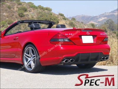 Mars Red 590/9590 SL63AMG Trunk Spoiler Wing For 2004-2011 SL350 SL500 ...