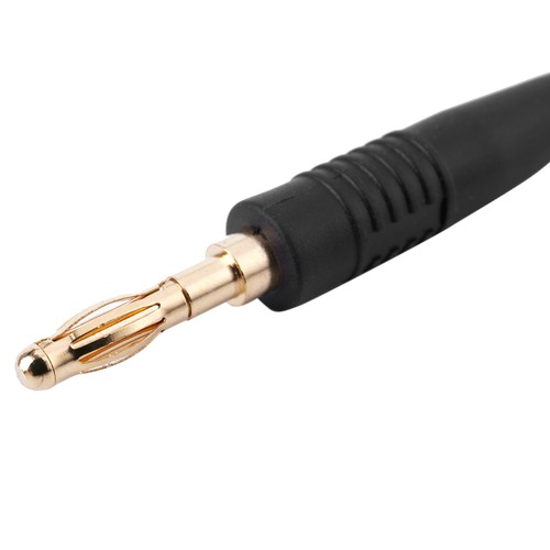 4pcs 4mm B7 24K Gold Plated Musical Speaker Cable Wire Pin Banana ...