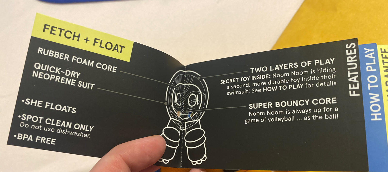 Bark Barkbox Super Chewer Secret Monster Club Noom Noom Medium Dog Toy ...