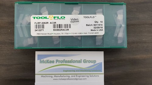 Tool-Flo Carbide Inserts (Brand New) - FLRP-3062R RAC3R | eBay