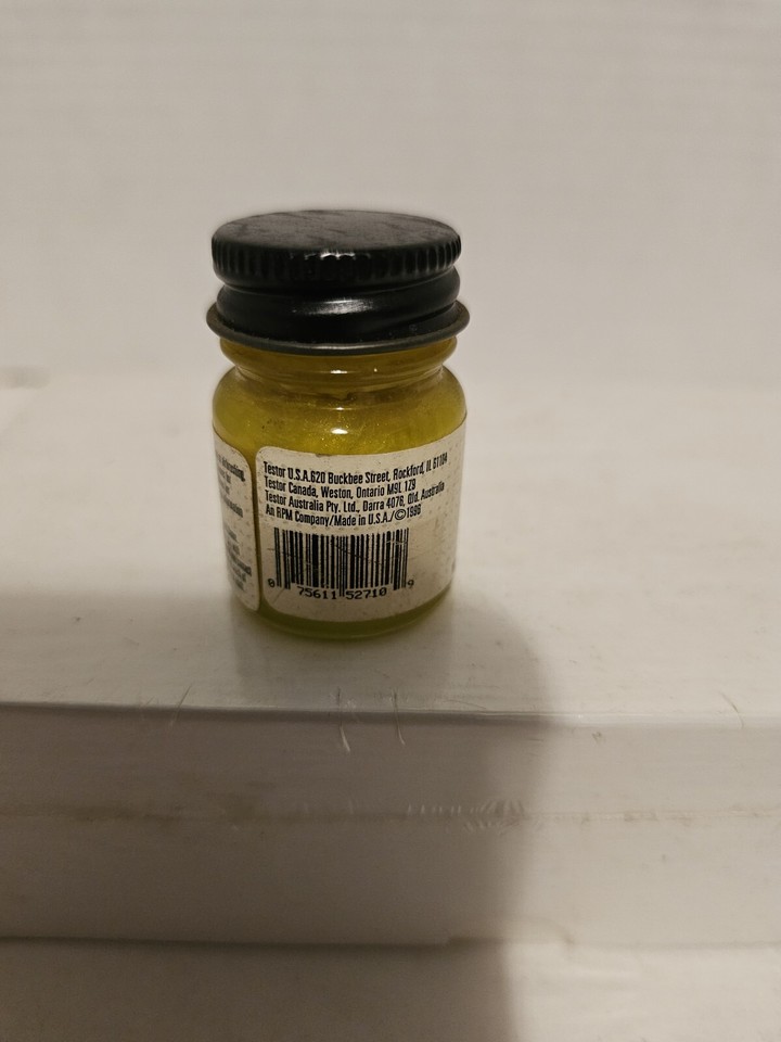 1 Testors BOYD Enamel ALUMA YELLOW 52710 Paint 1/2 OZ | eBay
