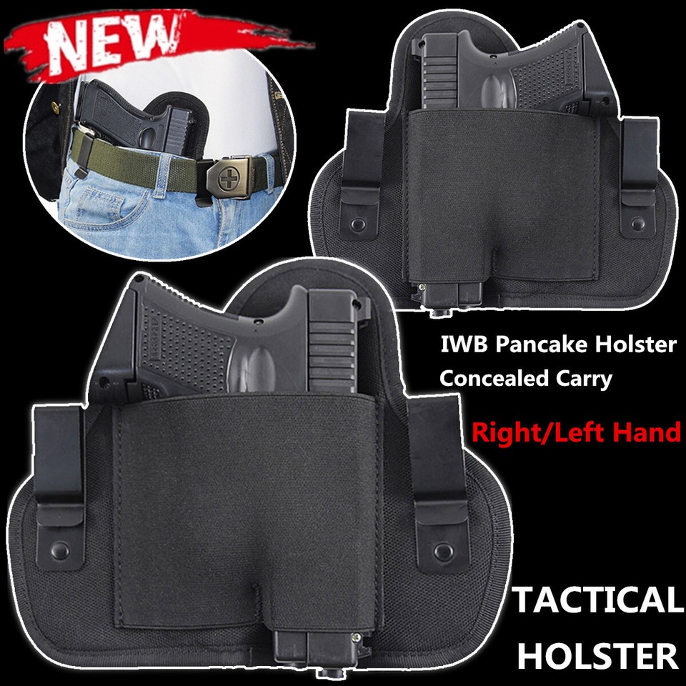 Tactical Right/Left Hand IWB Concealed Carry Pancake Gun Holster with ...